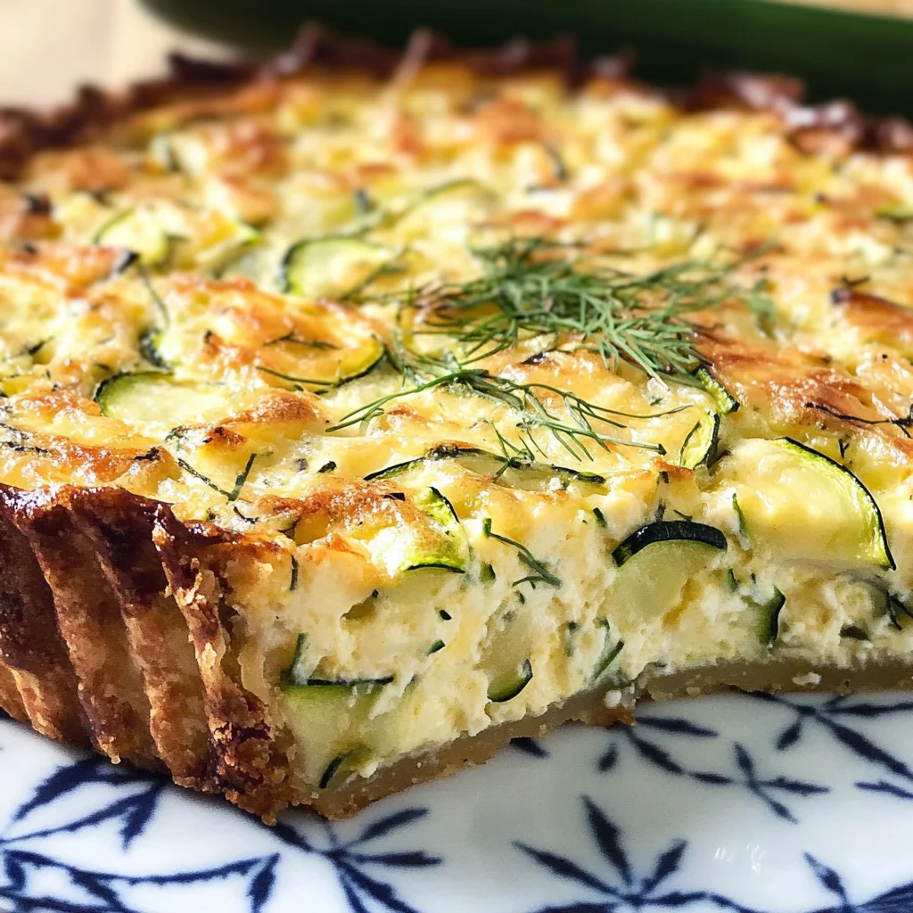 Crustless Zucchini Quiche Recipe